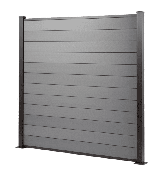 Composite Fence - Grey - Chelmsford Plastic Warehouse