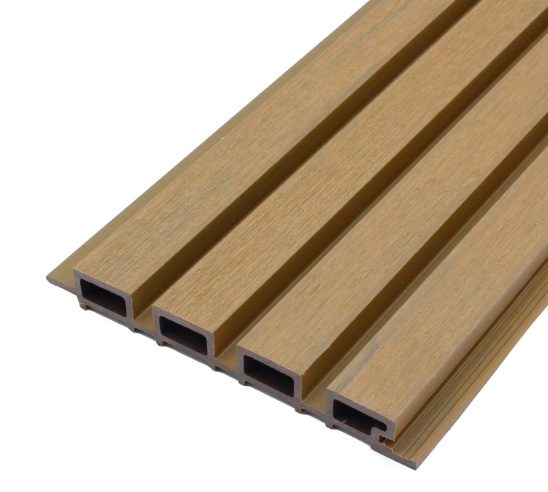 Slatted Composite Cladding Spiced Cedar 2.5m - Chelmsford Plastic Warehouse